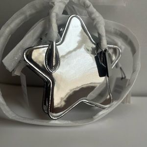 Coach | Bags | New Coach Cn70 Star Bag In Silver | Poshmark